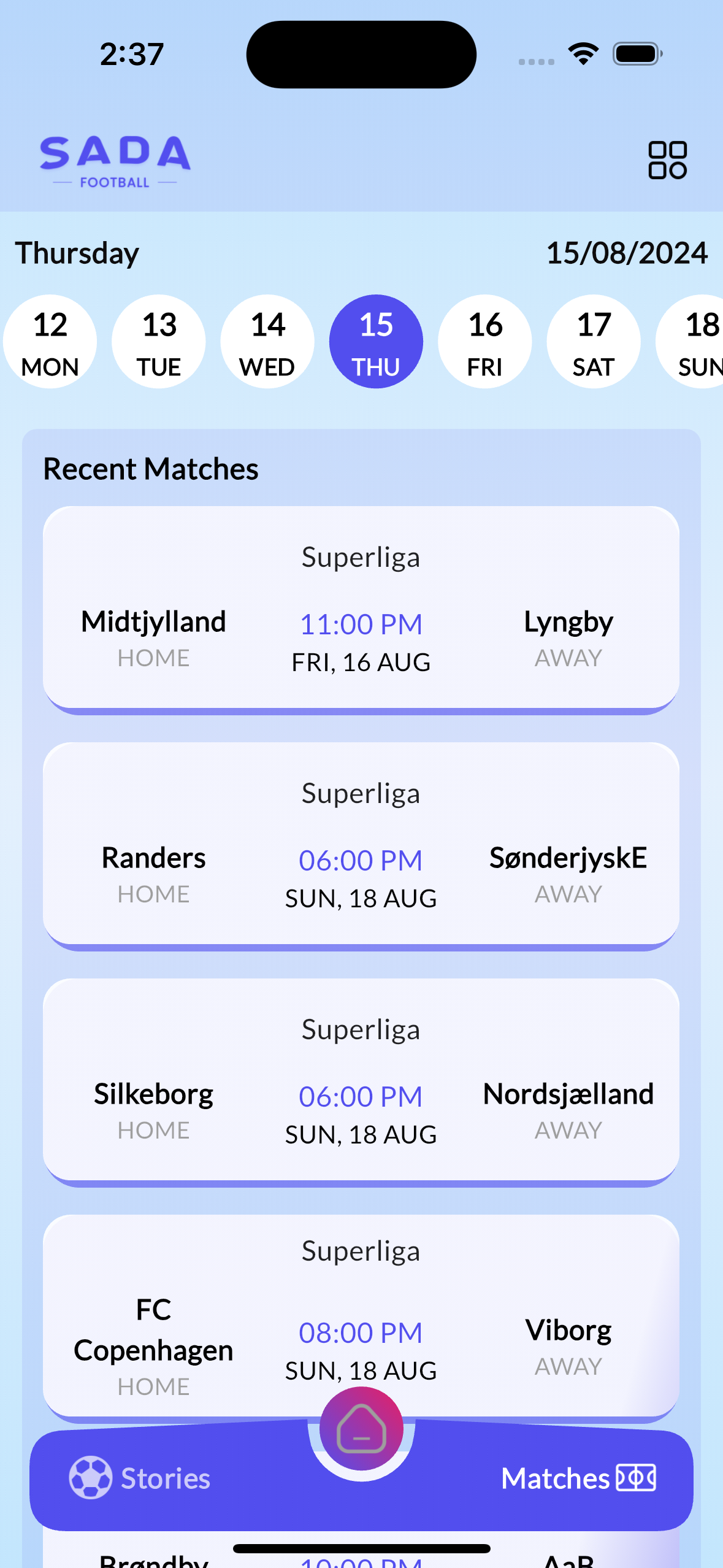 Sada-football | Home